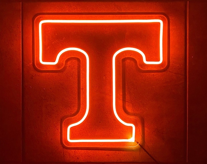 University of Tennessee Power T Logo Volunteers LED Neon Sign ...