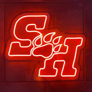 Sam Houston State University Institutional Mark LED Neon Sign - 23.5" W ...