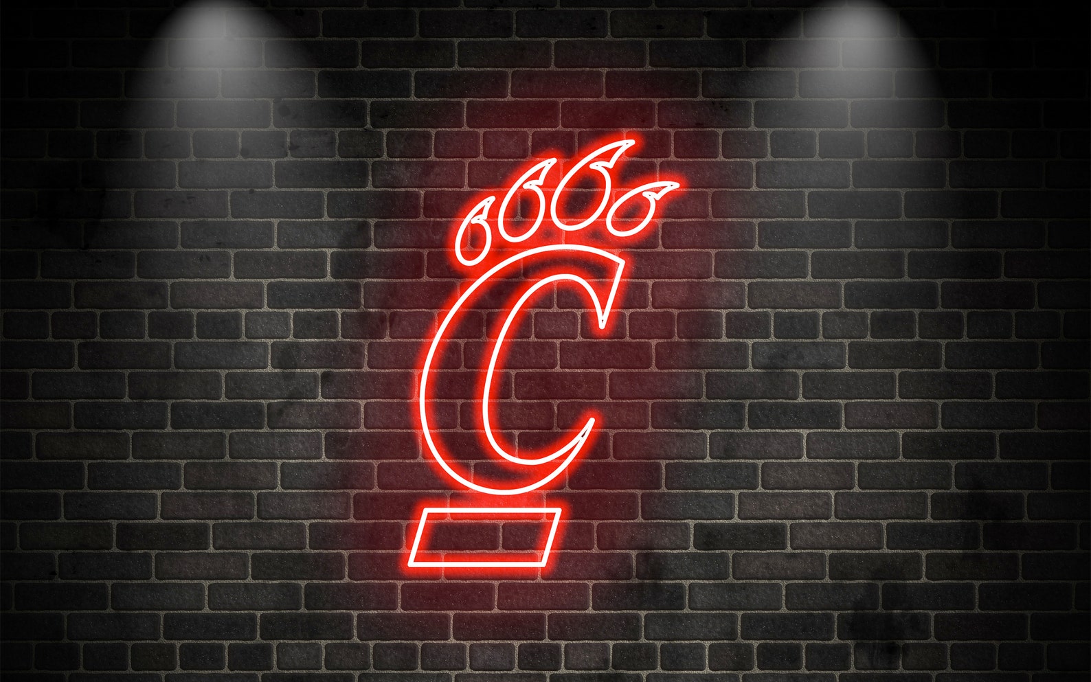 University of Cincinnati Bearcats Logo LED Neon Sign - Etsy