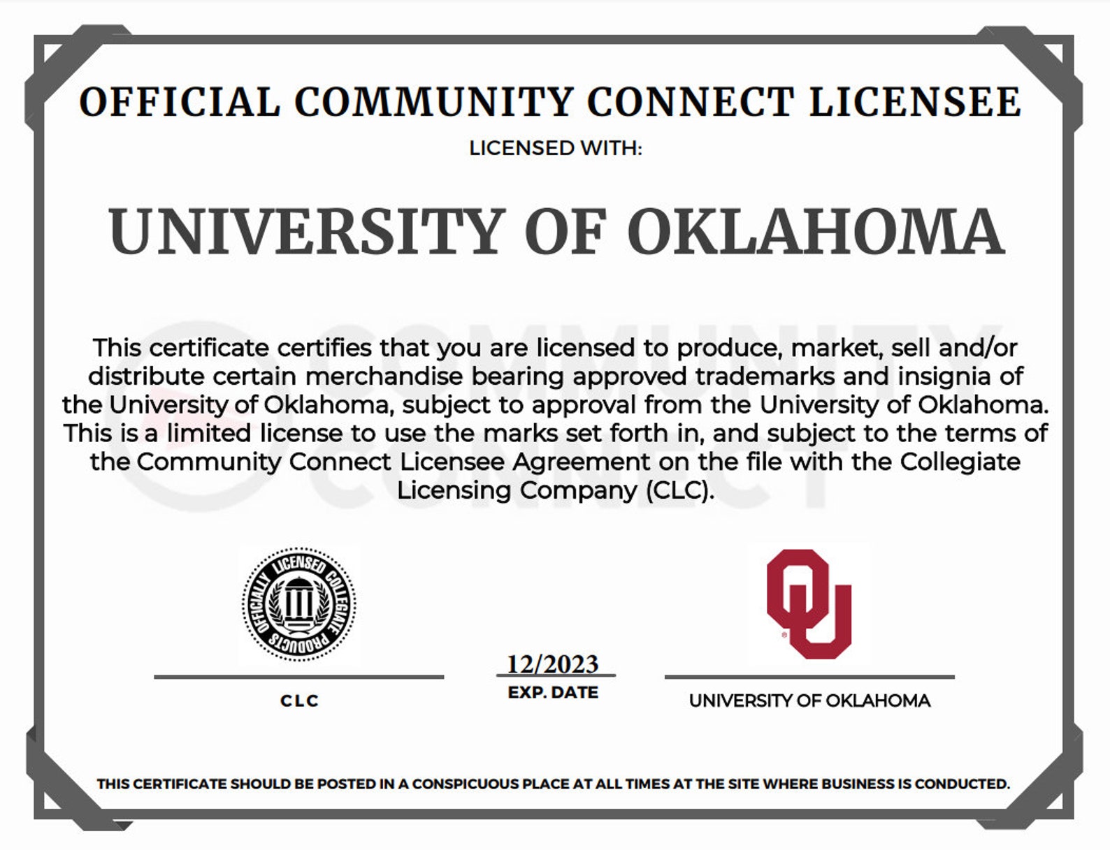 Oklahoma University Sooners OU LED Neon Sign Officially CLC - Etsy