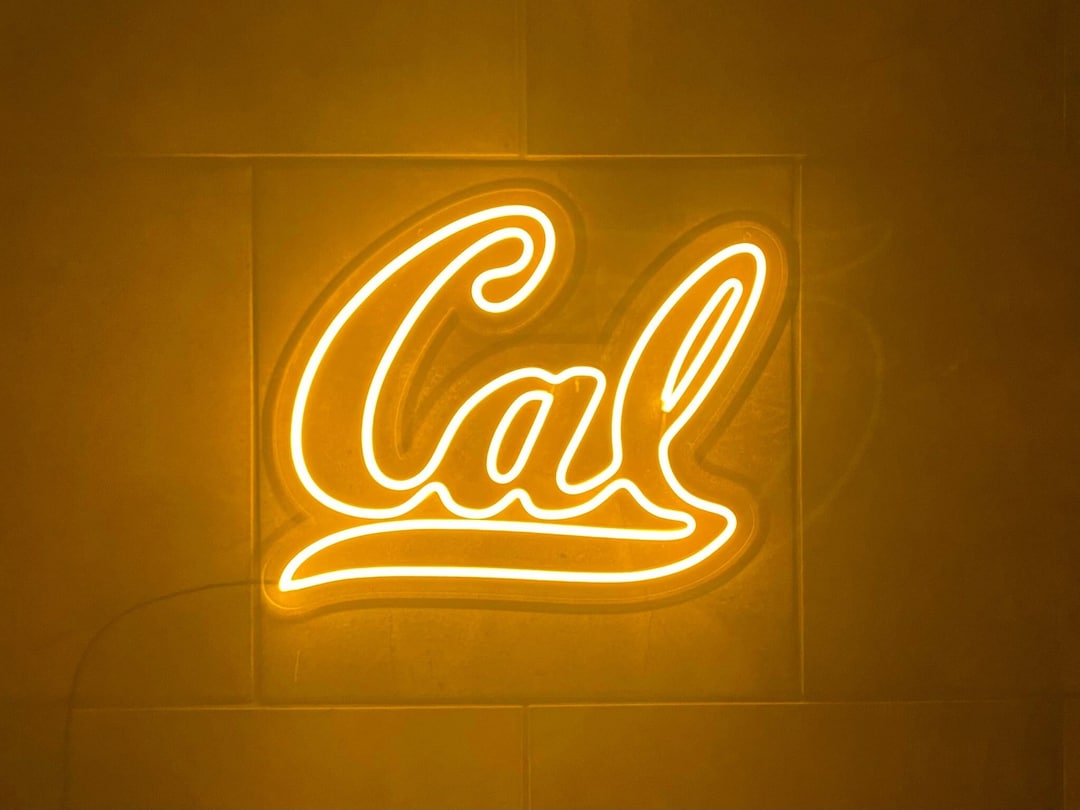 University of California, Berkeley Cal Script LED Neon Sign - 19" W X ...
