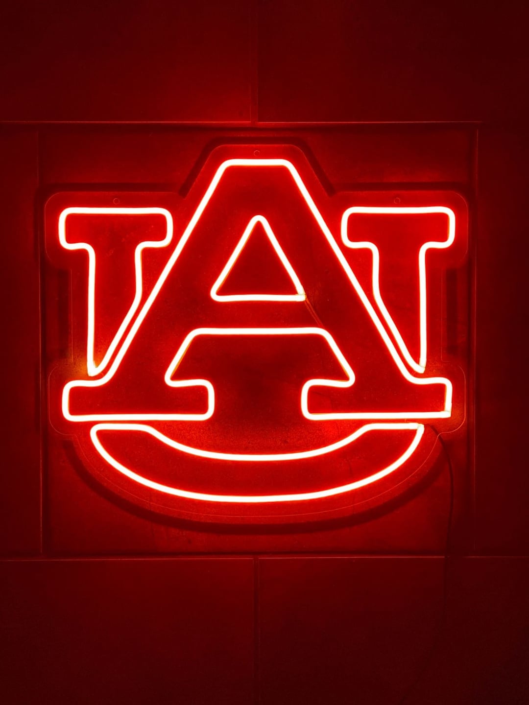 Auburn University Tigers LED Neon Sign - 19.5" W X 17.3" H - Officially ...