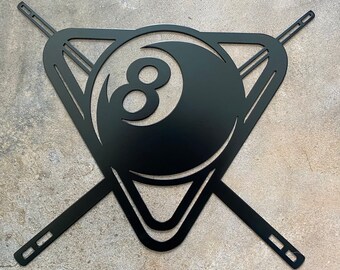 8 Ball Pool Wall Art - Etsy