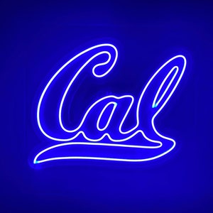 University of California, Berkeley Cal Script LED Neon Sign - 19" W X ...