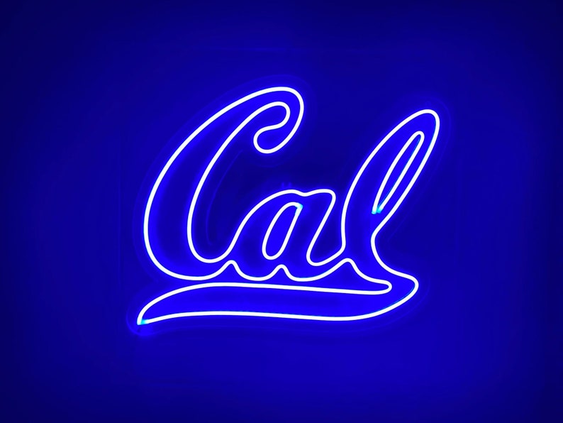 University of California, Berkeley Cal Script LED Neon Sign - 19" W X ...