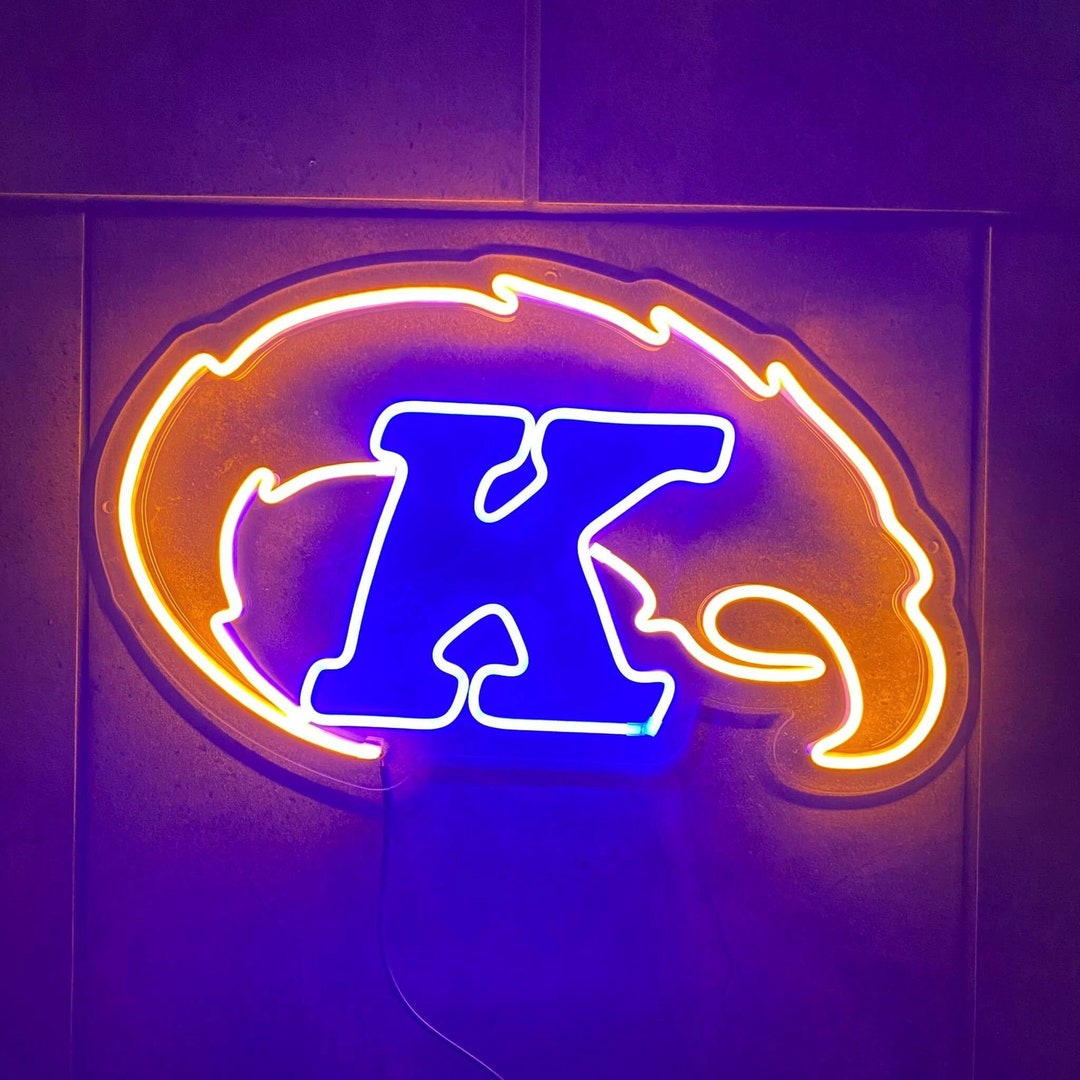 Kent State University Golden Flash LED Neon Sign - 23" W X 14" H ...