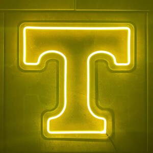 University of Tennessee Power T Logo Volunteers LED Neon Sign ...
