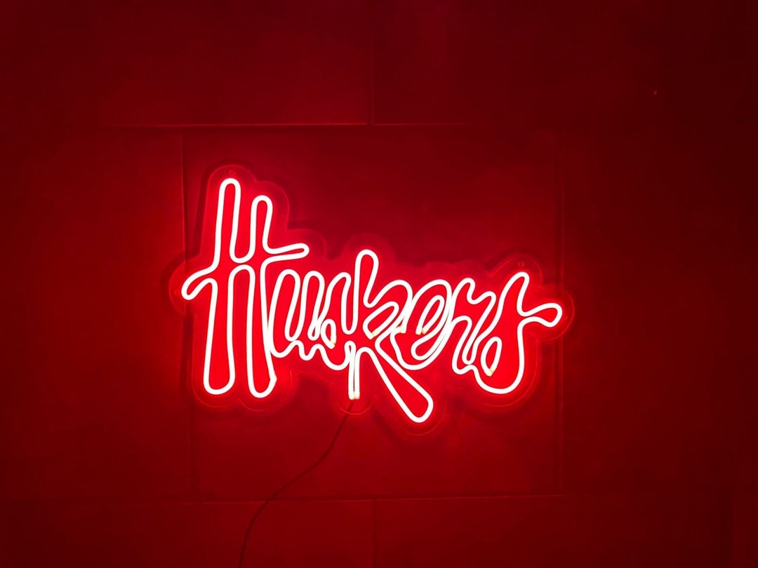 University of Nebraska Huskers LED Neon Sign - 21.6" W X 13.75" H ...