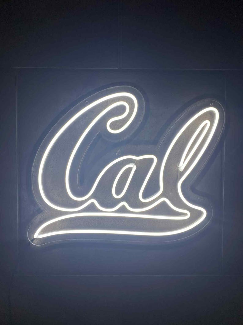 University of California, Berkeley Cal Script LED Neon Sign - 19" W X ...