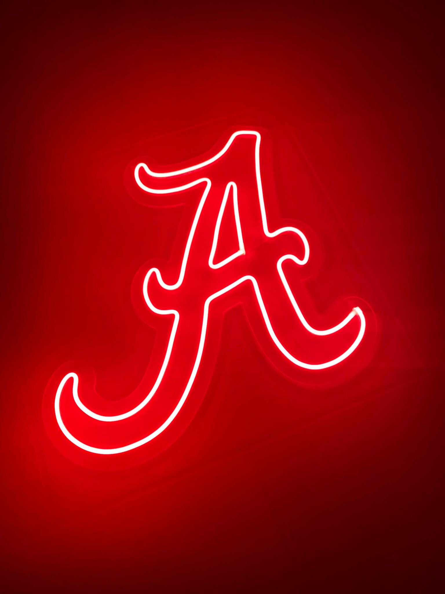 University of Alabama LED Neon Sign - 18.4" W X 17.75" H - Officially ...