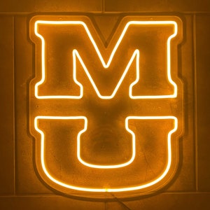 University of Missouri Stacked MU LED Neon Sign - Officially CLC ...