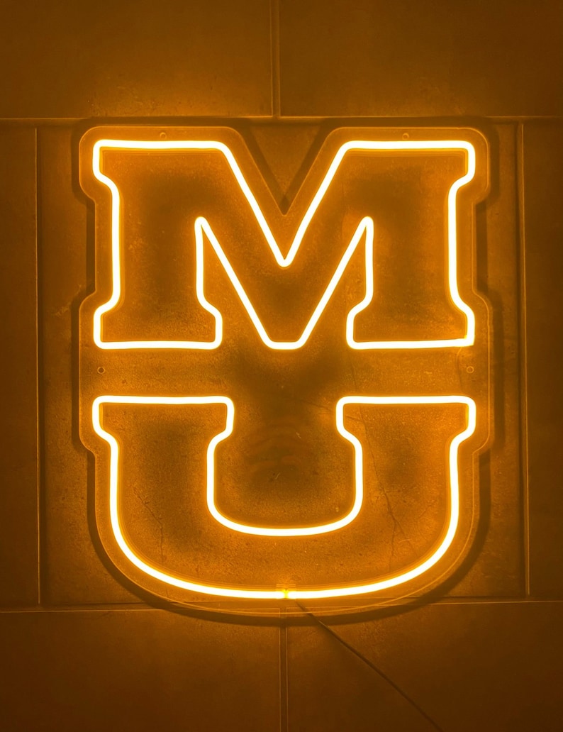 University of Missouri Stacked MU LED Neon Sign - Officially CLC ...