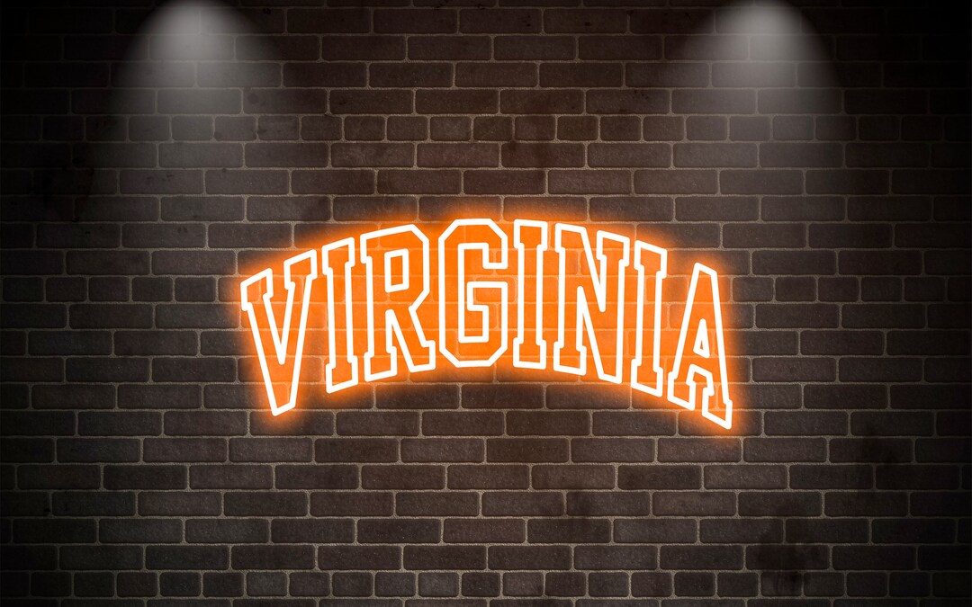 University of Virginia Arch LED Neon Sign Officially CLC Licensed UVA ...