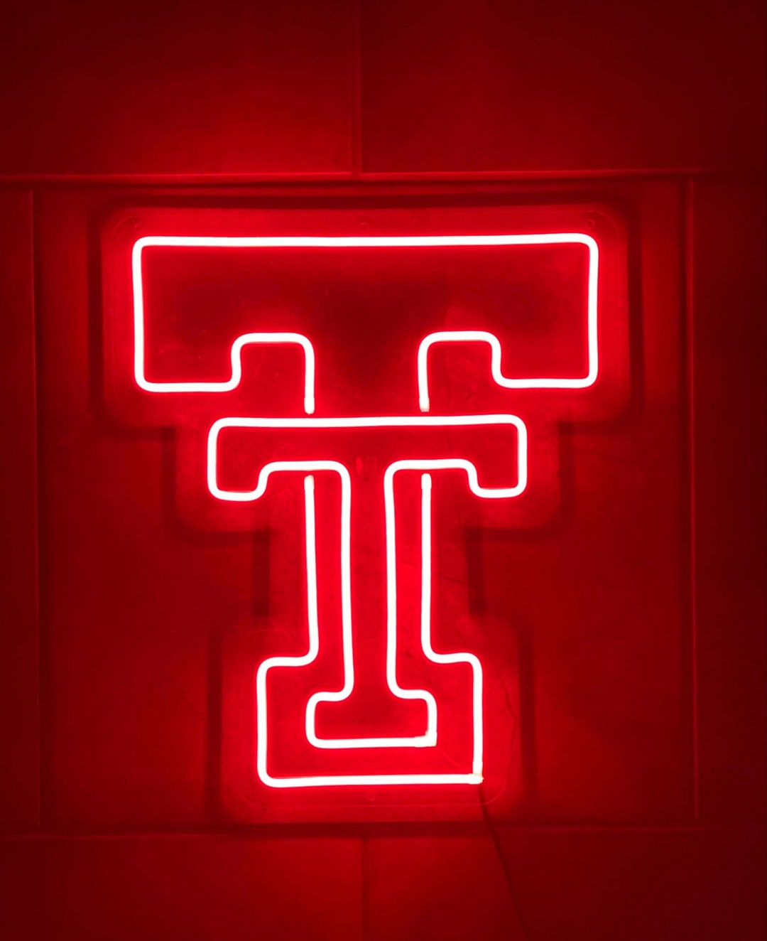 Texas Tech University LED Neon Sign - 15.5" W X 18.2" H - Officially ...