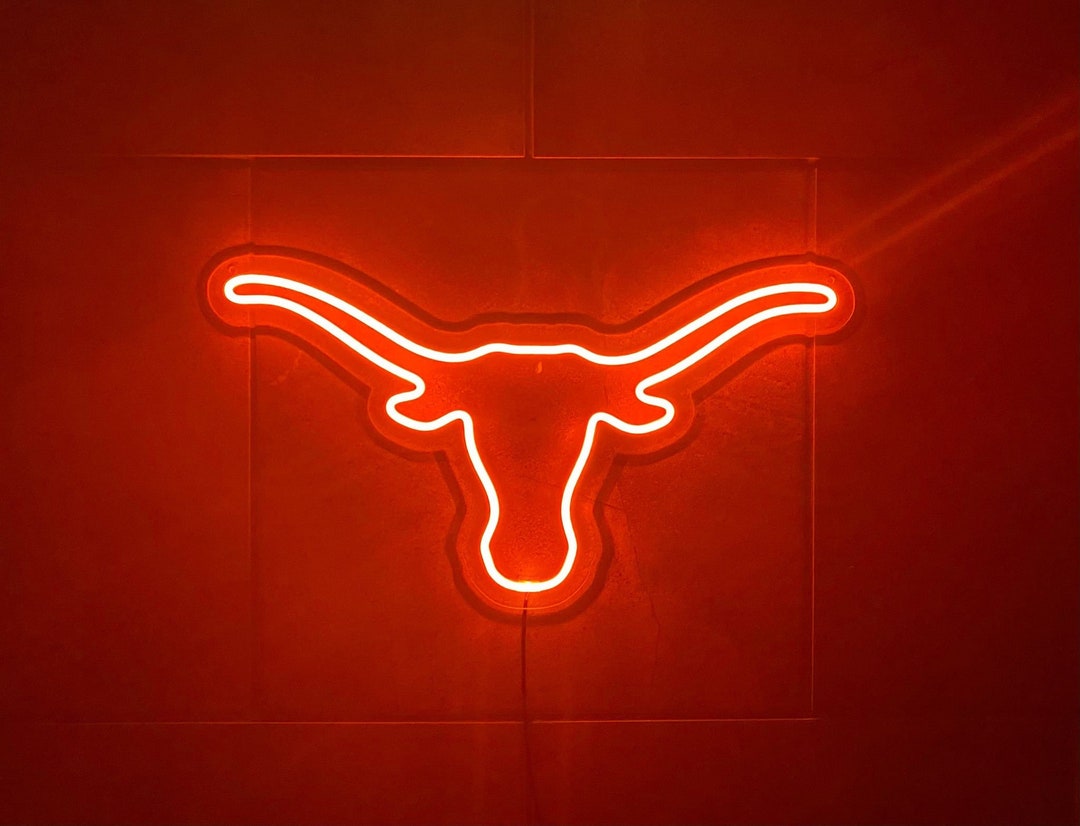 University of Texas at Austin Longhorn LED Neon Sign - Etsy
