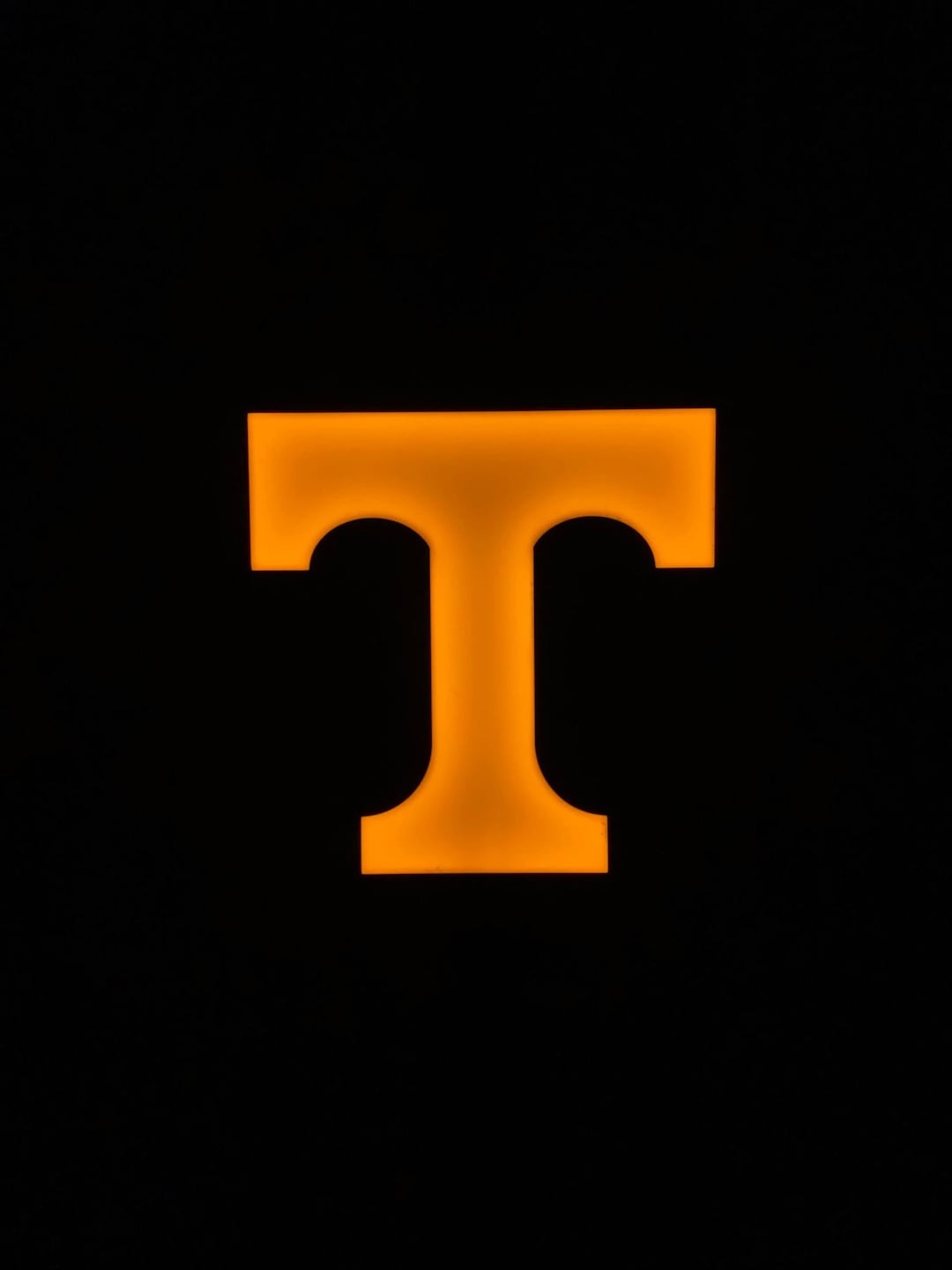 University of Tennessee Power T Logo Volunteers LED Neon Light Box - 9. ...