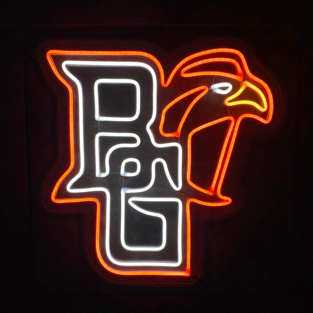 Bowling Green State University Peekaboo LED Neon Sign - 17.5" W X 18" H ...