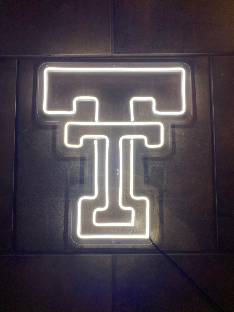 Texas Tech University LED Neon Sign - 15.5" W X 18.2" H - Officially ...