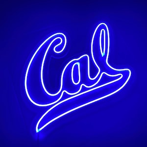 University of California, Berkeley Cal Script LED Neon Sign - 19" W X ...