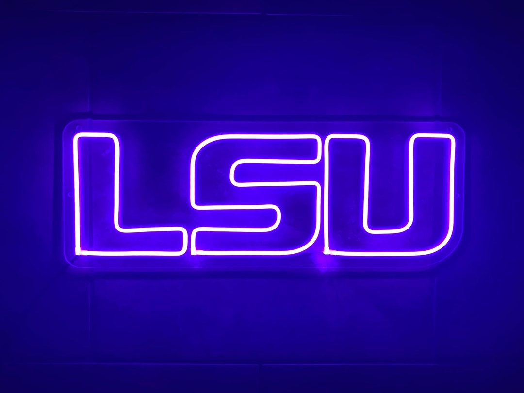 Louisiana State University LSU LED Neon Sign - 23" W X 8.4" H ...