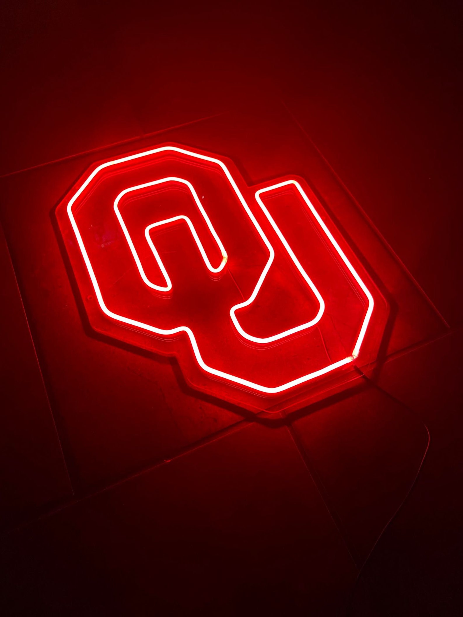 Oklahoma University Sooners OU LED Neon Sign - 15" W X 19" H ...