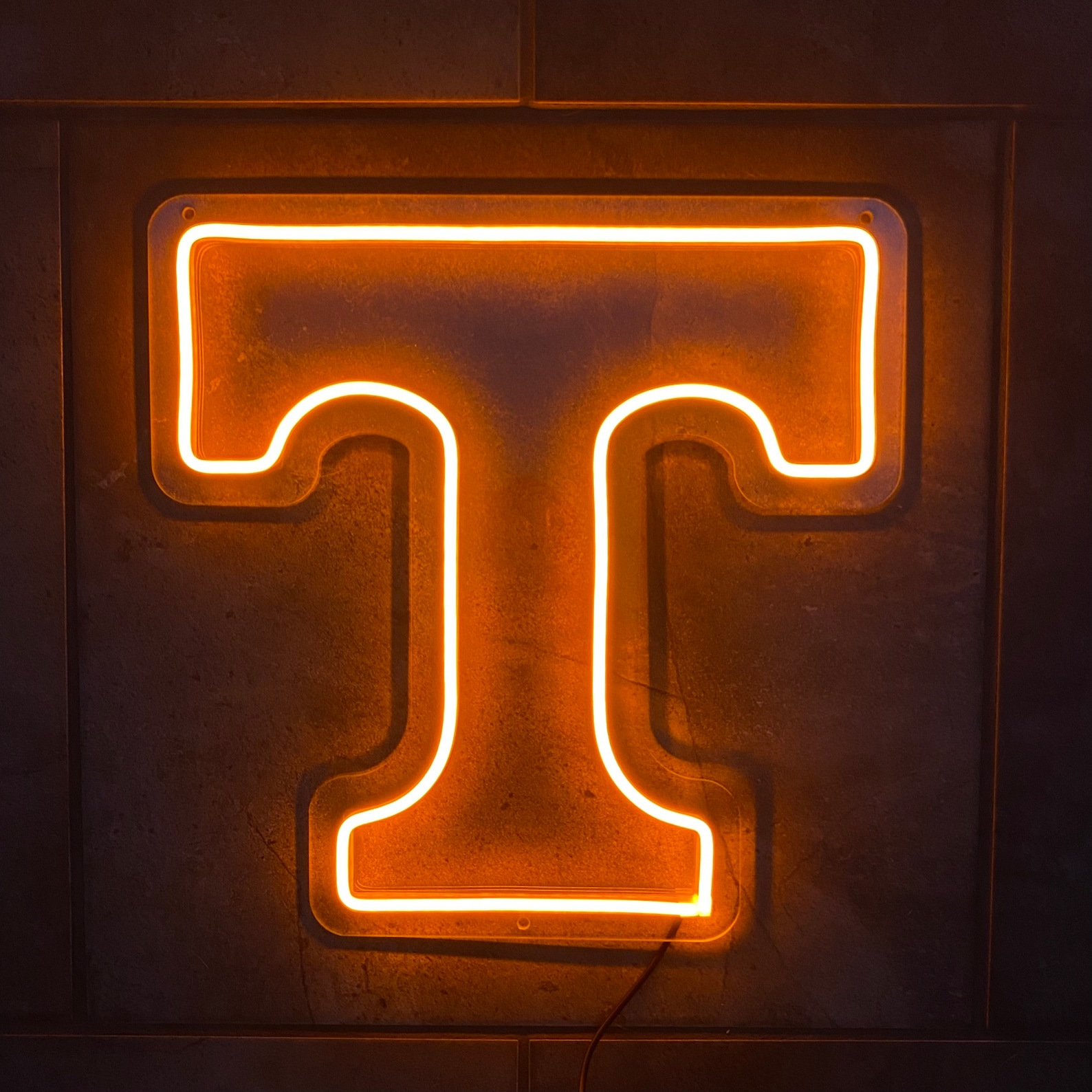 University of Tennessee Power T Logo Volunteers LED Neon Sign - Etsy
