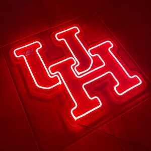 University of Houston System UH LED Neon Sign - 18" W X 17.1" H ...
