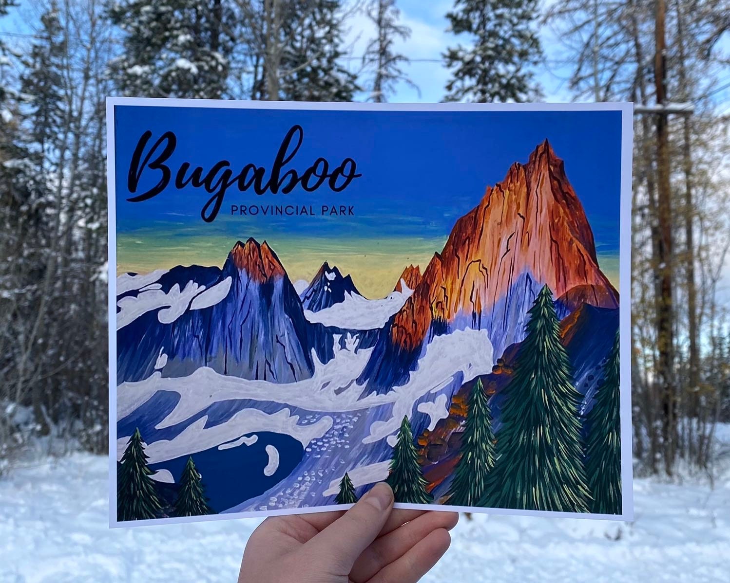 Bugaboo Provincial Park Named 8”x10” Print - Etsy