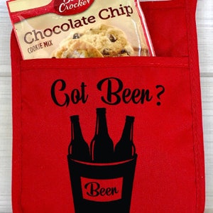 Funny Beer Saying Pocket Potholder, Funny Beer Sayings, Gift for Him ...