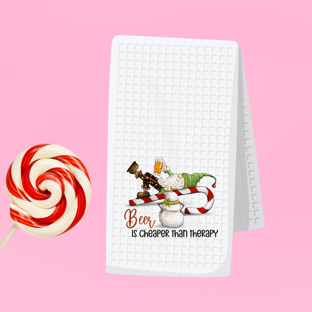 Beer Kitchen Towel Bundle, Funny Dish Towel, Beer Puns, Hostess Gift ...
