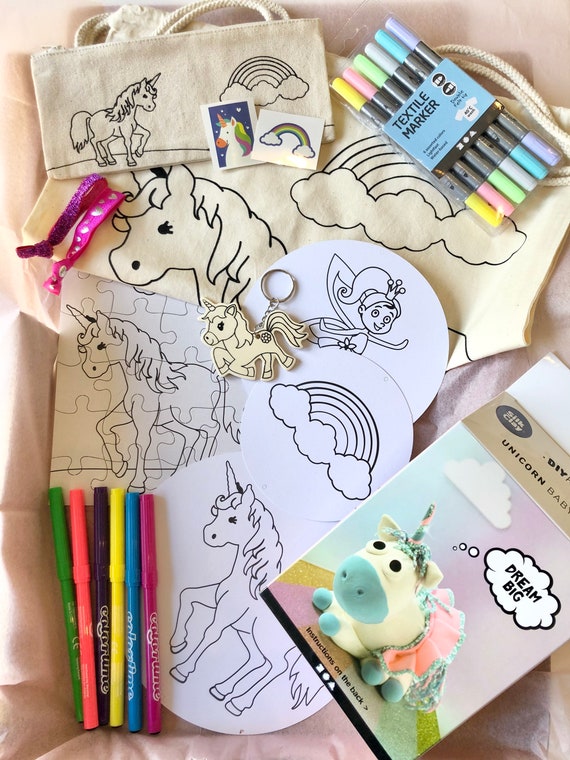Creative Box Unicorn Craft Box Craft Set Creative Set DIY - Etsy