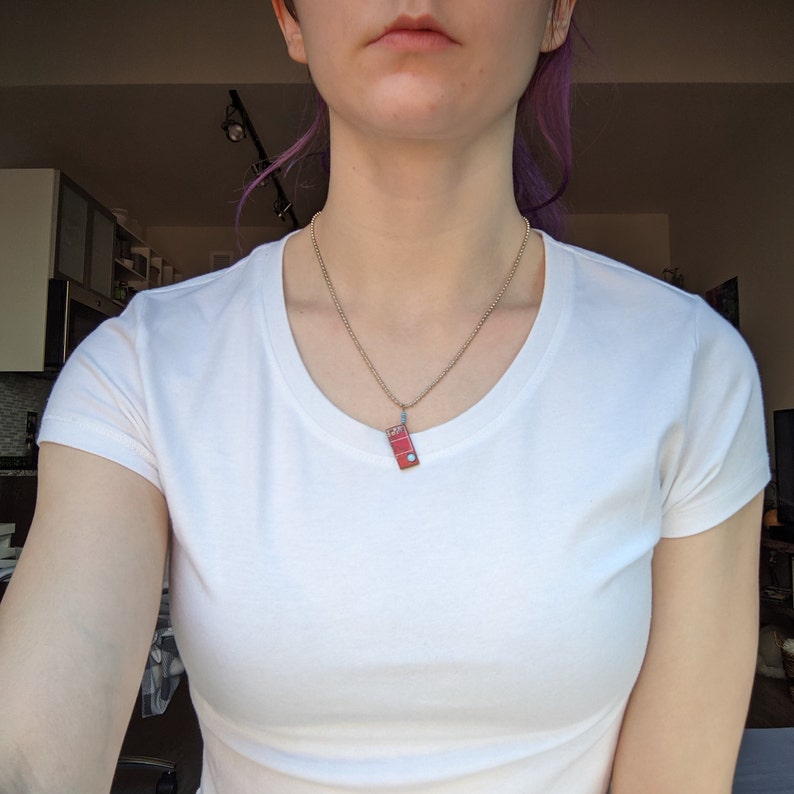 Red GPU Technology Necklace - Etsy