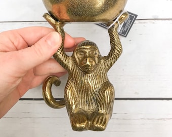 Monkey Fruit Bowl - Etsy