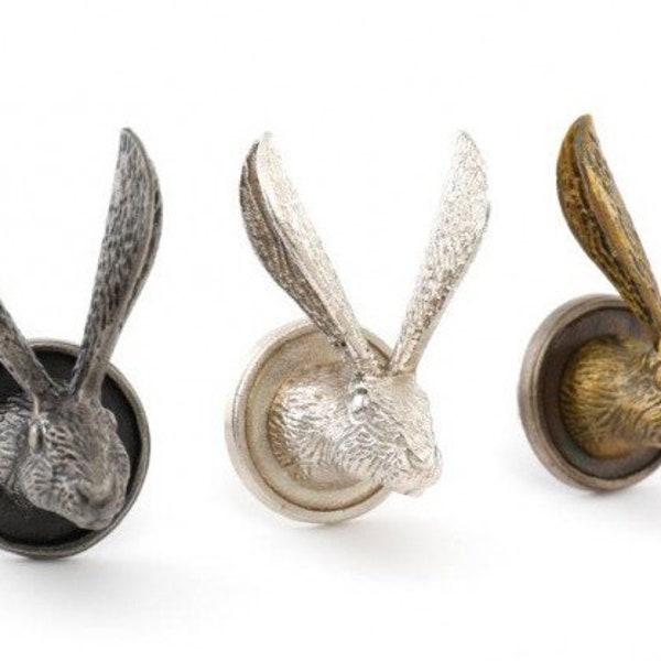 Rabbit Knobs - Etsy