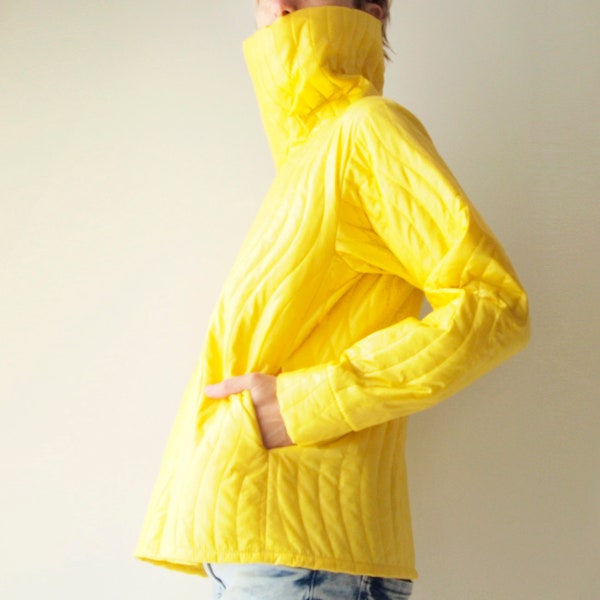 Yellow Turtleneck - Etsy