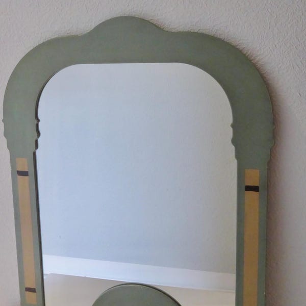 Large Vintage Mirror - Etsy UK