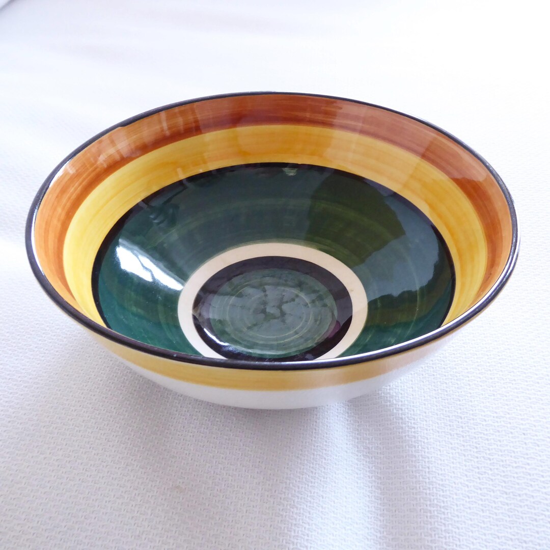 Stützel & Sachs Aalen Ceramic Bowl, Hand-painted, Decor 316, West ...