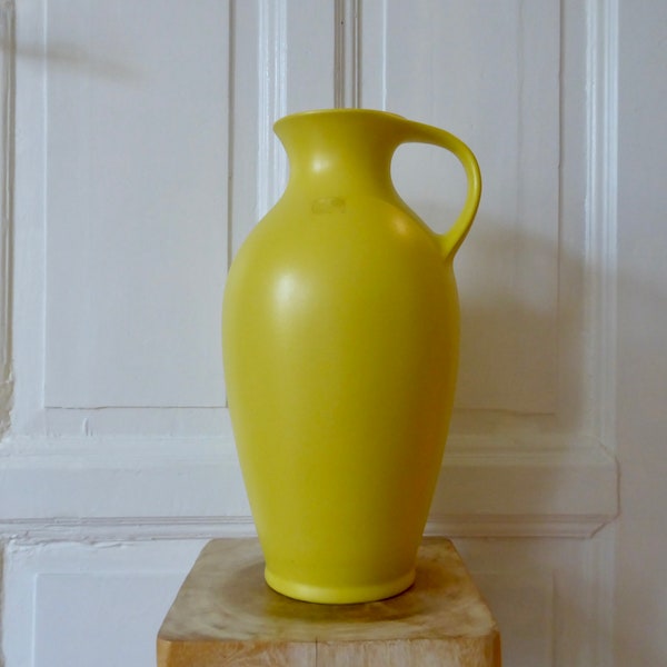 Yellow Large Floor Vase - Etsy