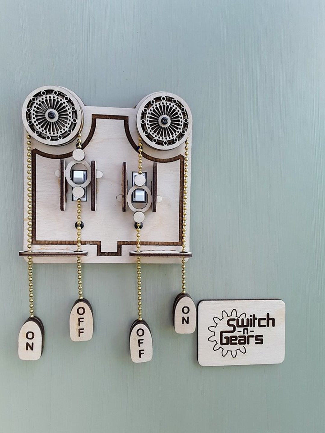 Switch Plate - Double Pull - Etsy
