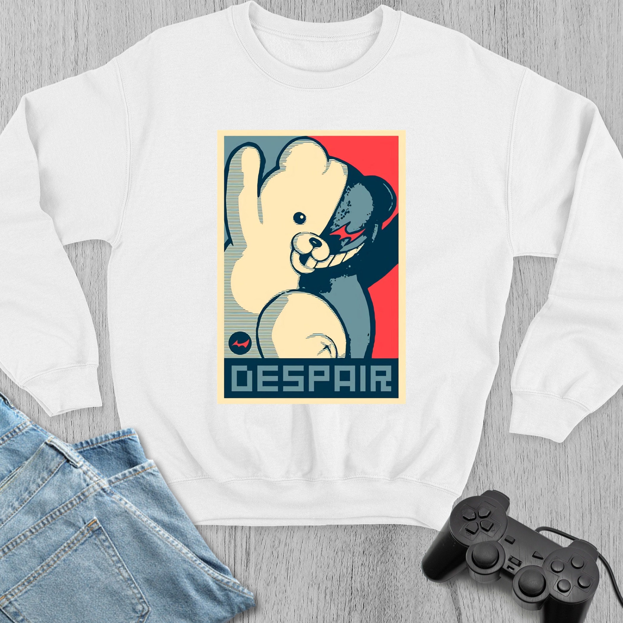 Monokuma Anime Shirt Danganronpa Shirt Junko Komaeda | Etsy