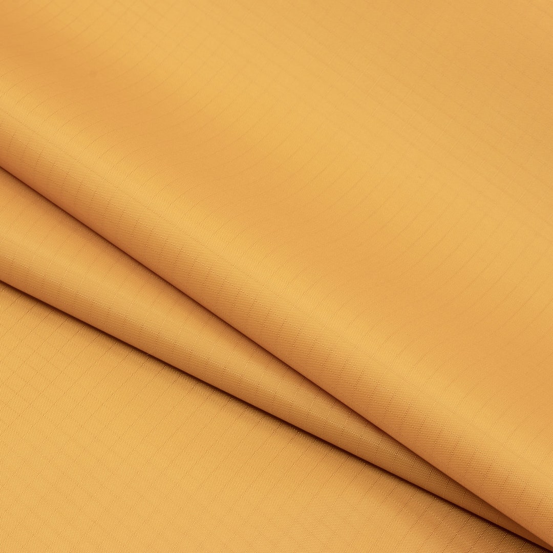 Lightweight Rip-stop Waterproof Coated Polyester Fabric L Gold L 2.4oz ...