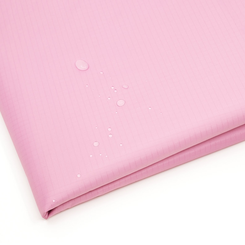Lightweight Rip-stop Waterproof Coated Polyester Fabric L Pink - Etsy
