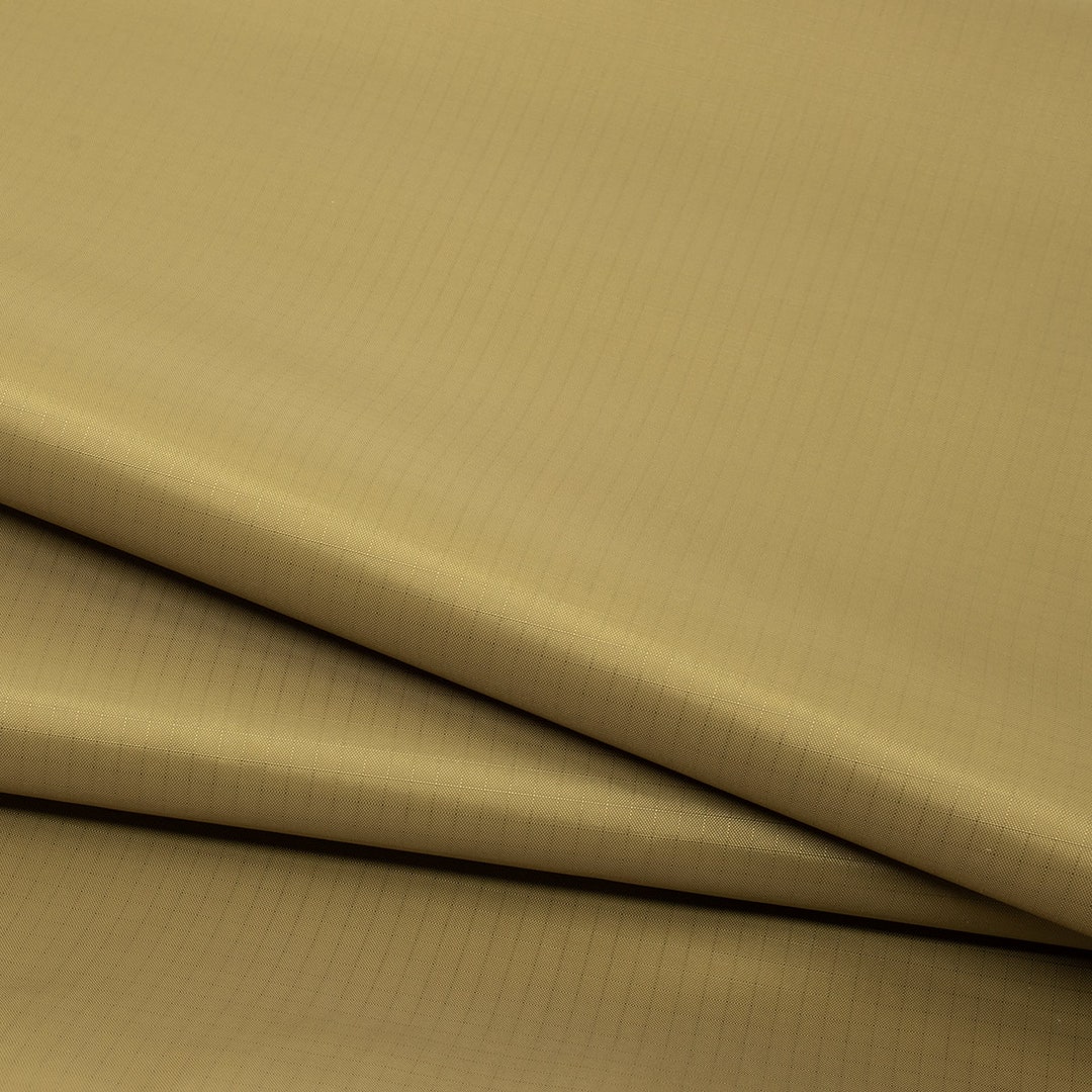 Lightweight Rip-stop Waterproof Coated Polyester Fabric L Olive Green L ...