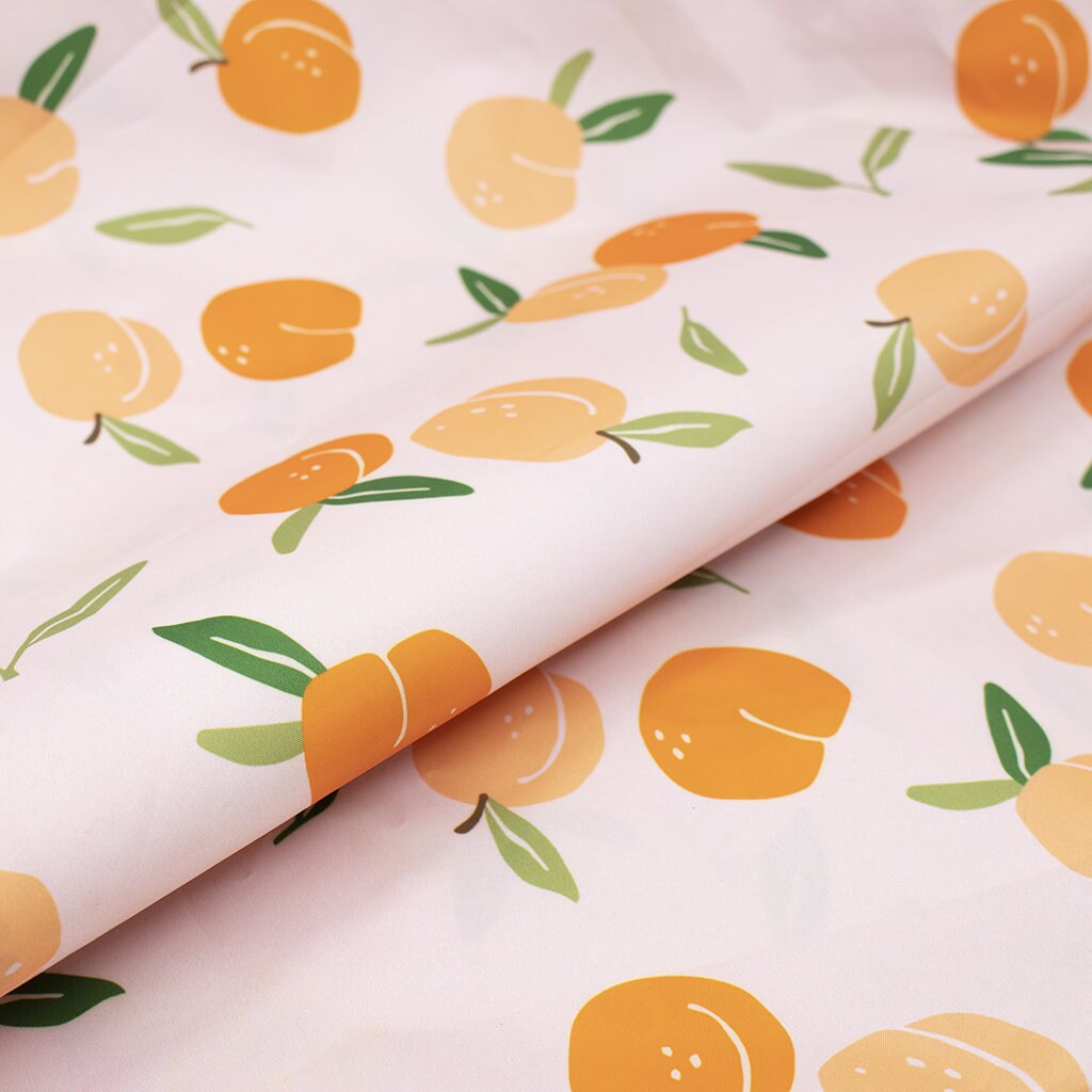 Lightweight Rip-stop Waterproof Coated Polyester Fabric L Orage Pattern ...