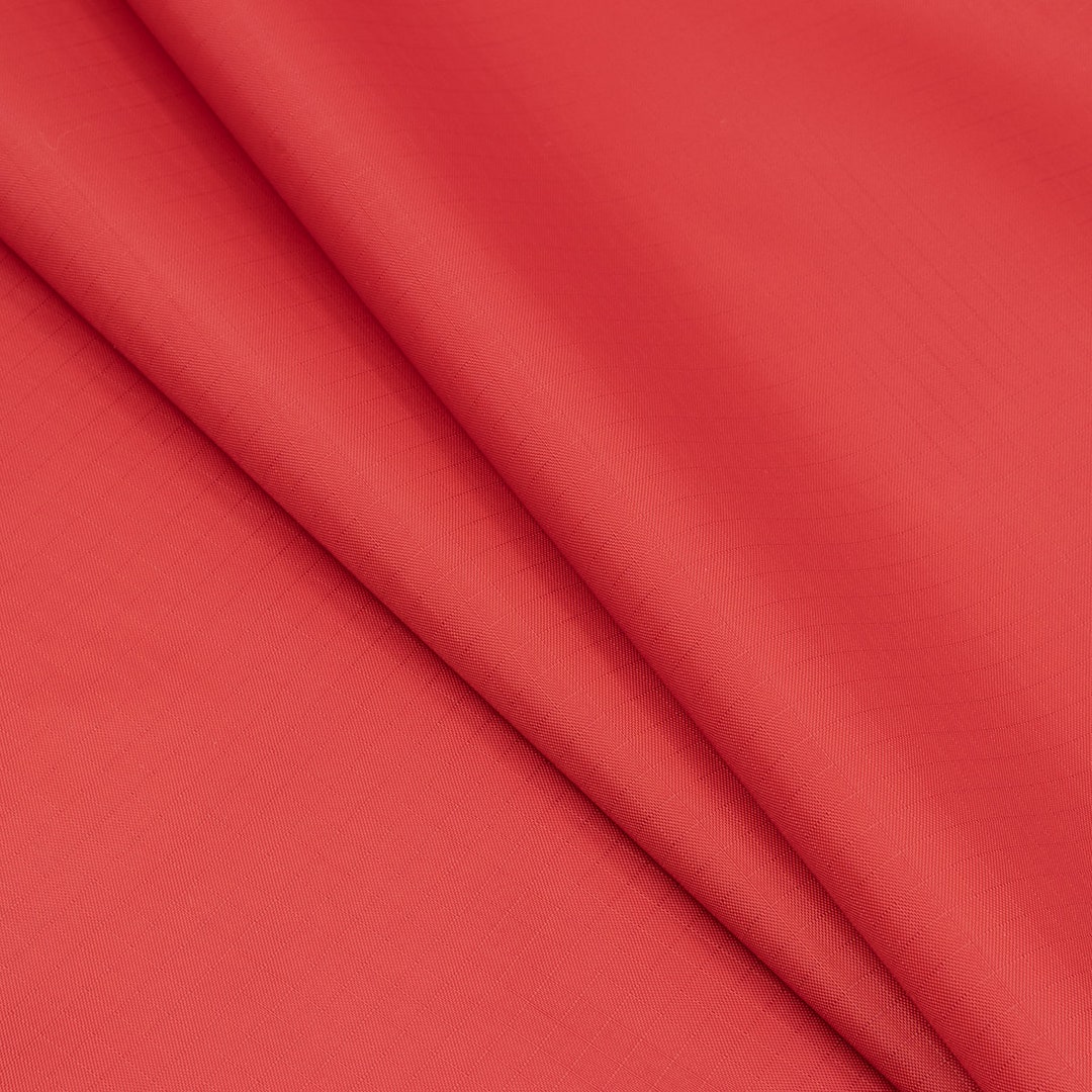 Lightweight Rip-stop Waterproof Coated Polyester Fabric L Red L 2.4oz ...