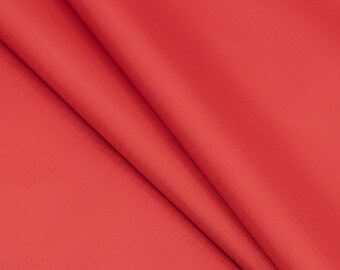 Lightweight Rip-stop Waterproof Coated Polyester Fabric L Cherry L 2 ...