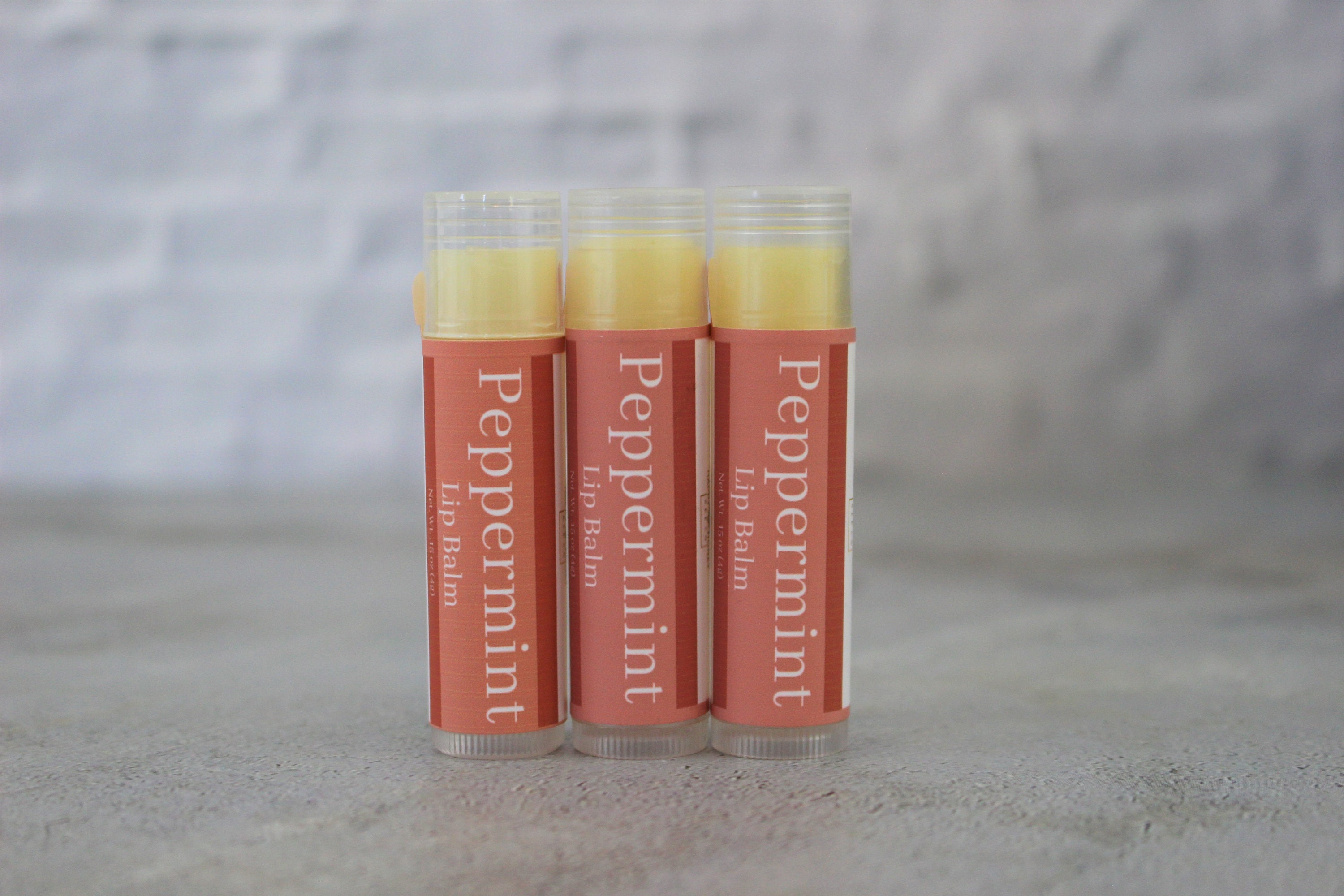 Peppermint Lip Balm L Natural Chapstick Lip Gloss Peppermint - Etsy