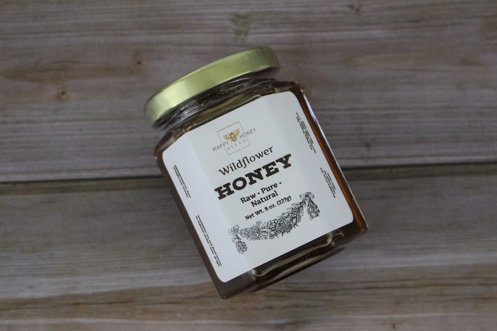 Honey Bee Pollen & Tea Gift Box Ohio Honey and Bee Pollen | Etsy