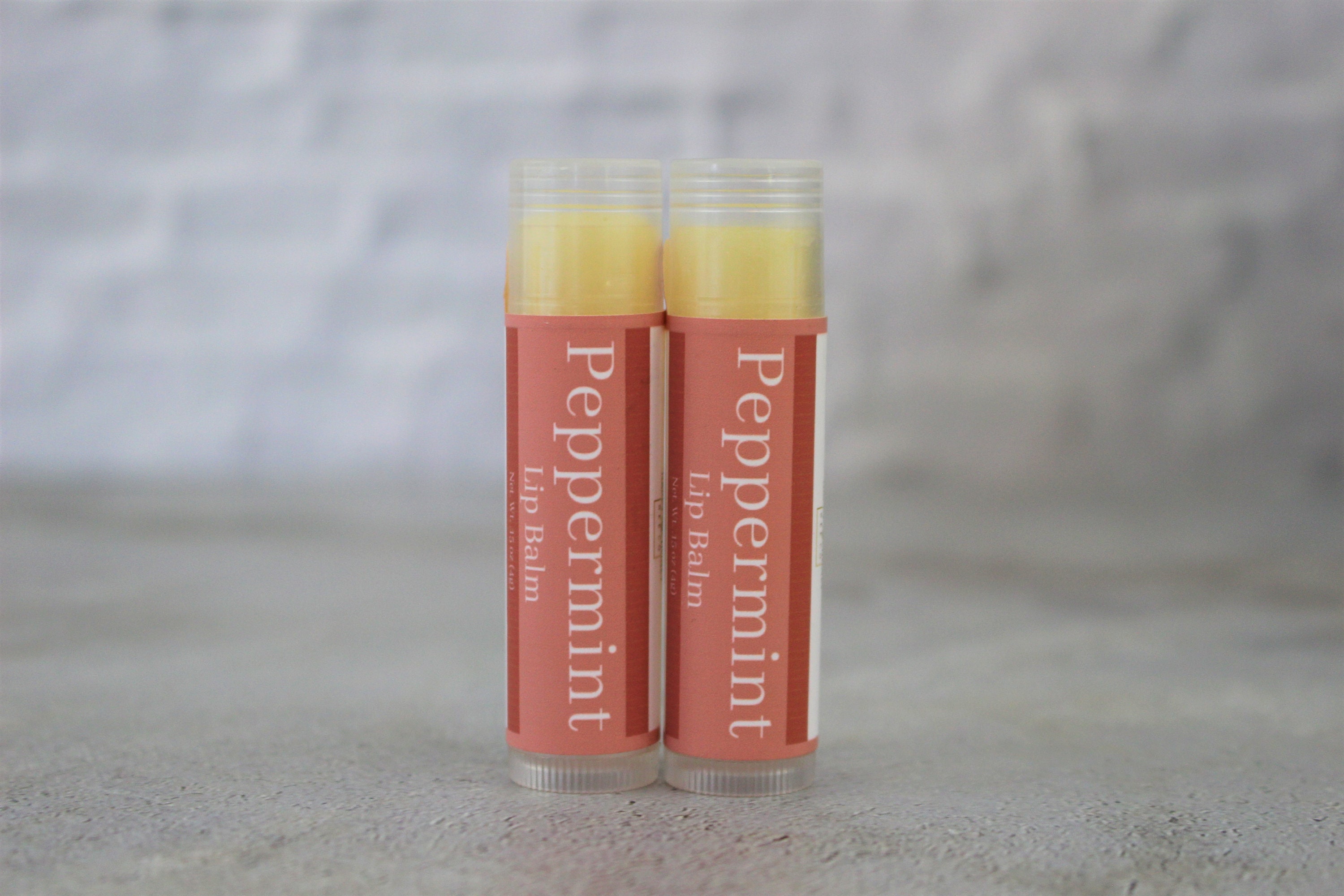 Peppermint Lip Balm L Natural Chapstick Lip Gloss Peppermint - Etsy