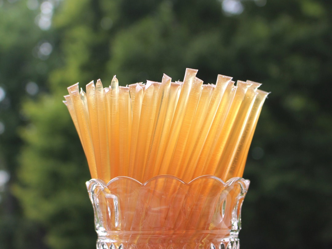 50 Orange Blossom Honey Sticks Pure Raw Natural Honey Sticks for a ...